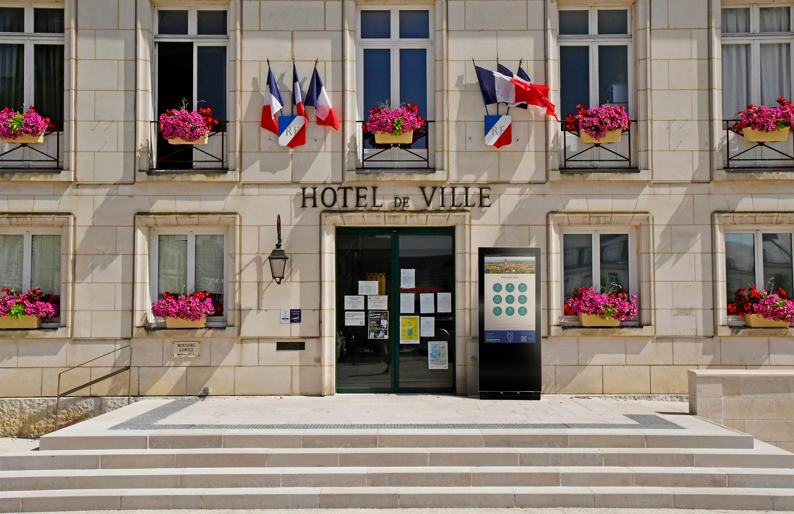 Dématérialiser l'affichage légal | Touchify